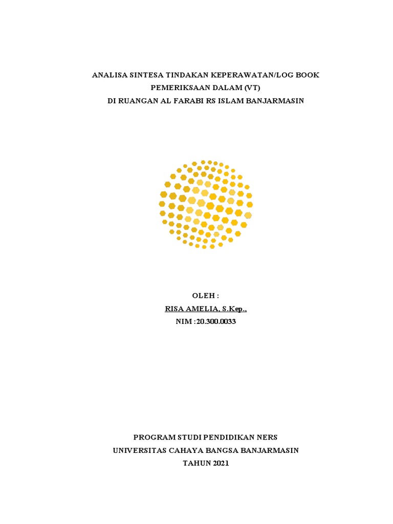 Logbook Pemeriksaan Dalam VT - Risa Amelia | PDF