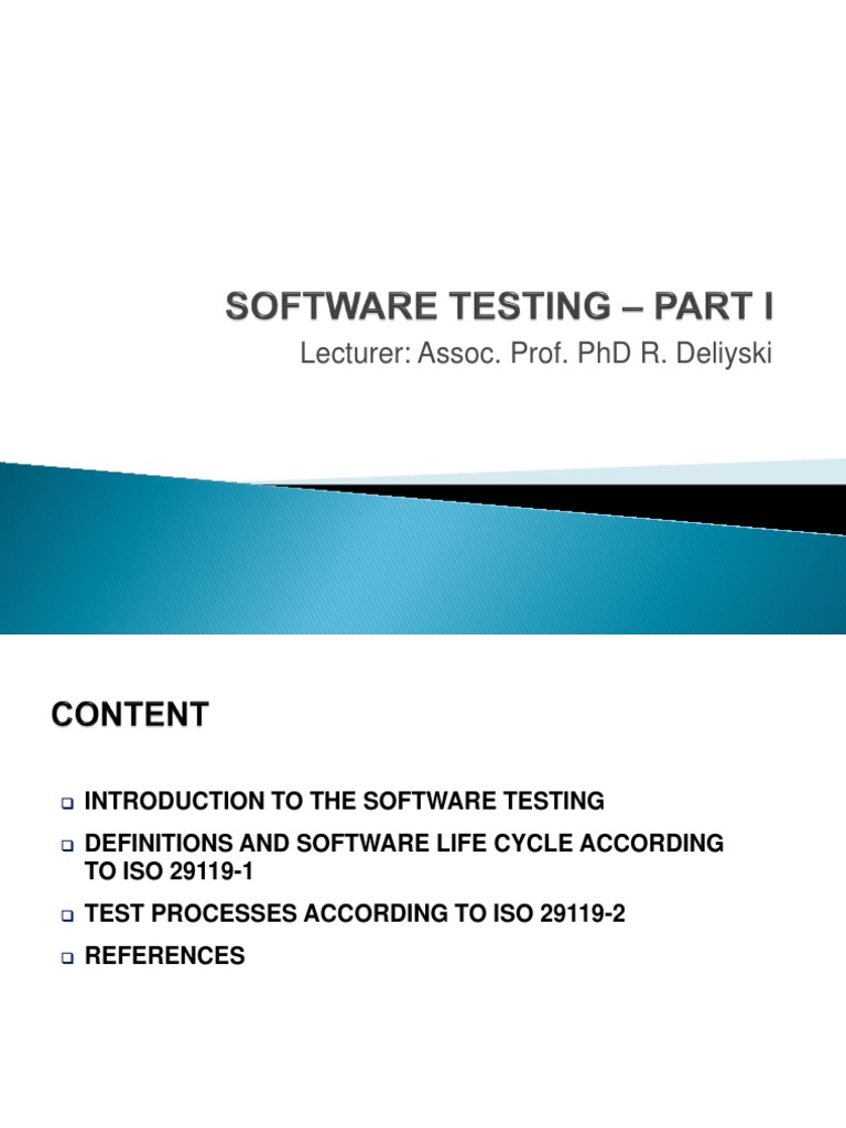 Software Testing - Part1 | PDF | Software Testing | Computer Science