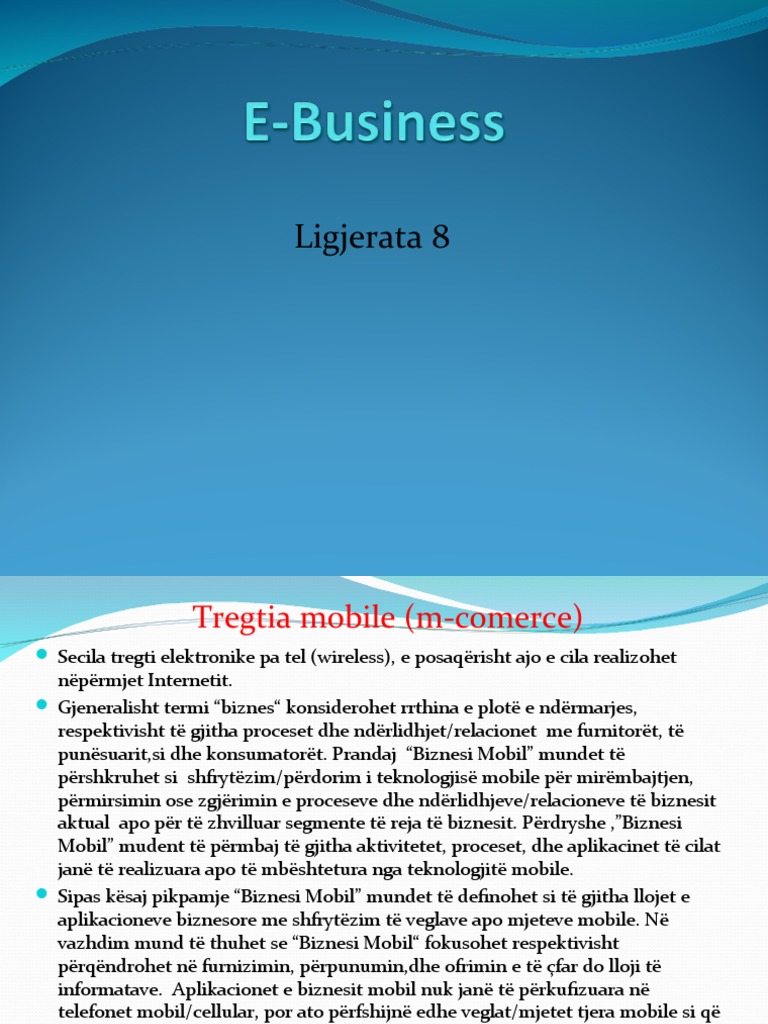 Ligjerata 8 | PDF
