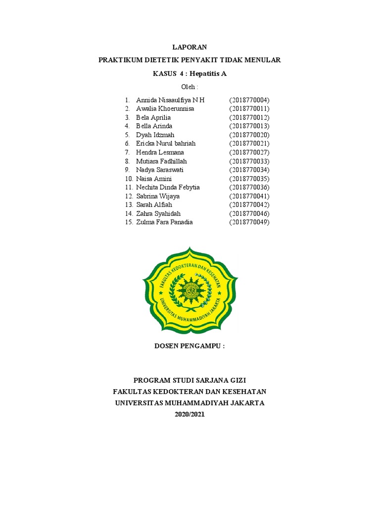 Laprak Dietetik Kasus 4 | PDF