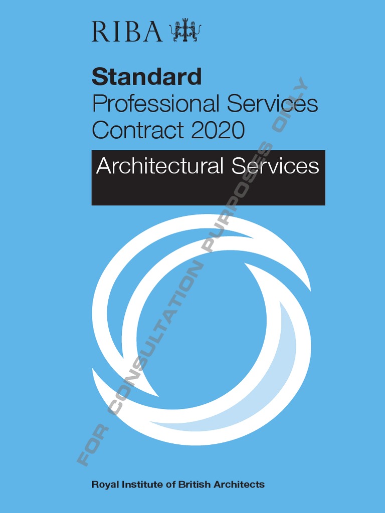 RIBA Standard PSC 2020 Final PDF Consultation Version | PDF | Architect | Arbitration