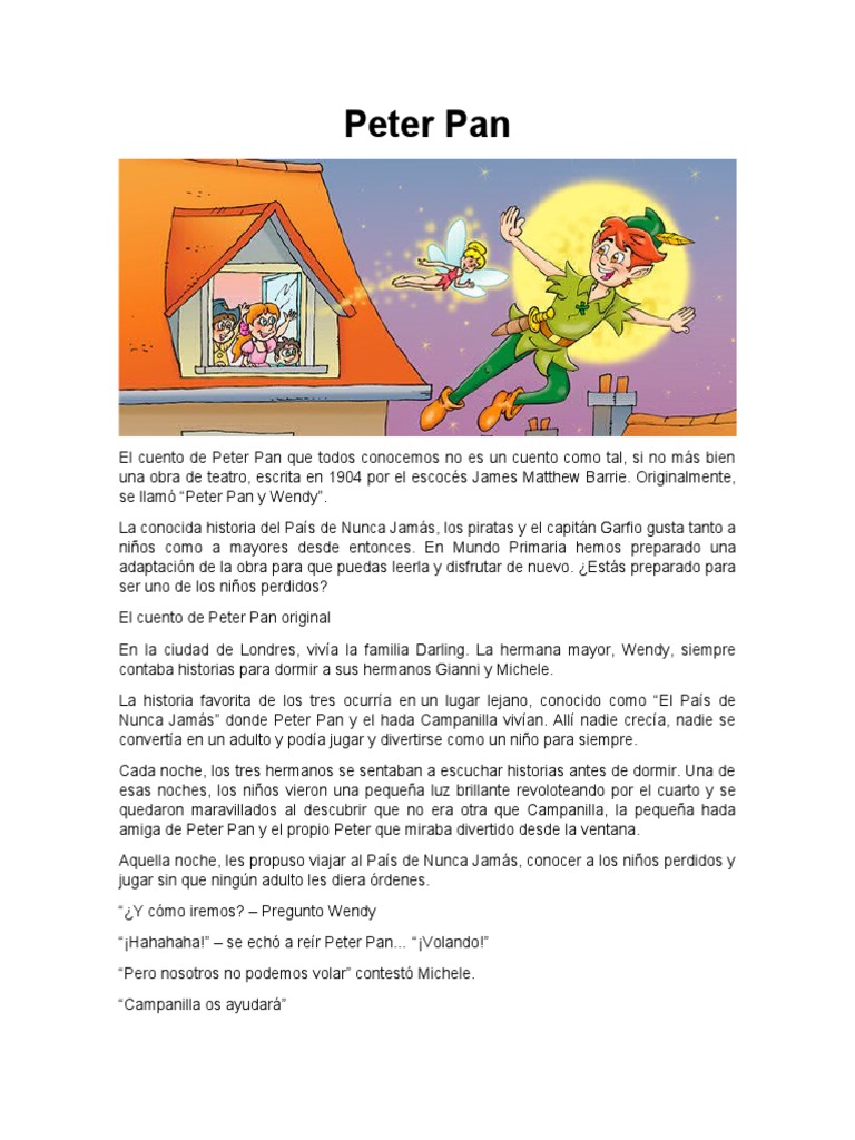 Peter Pan | PDF | Peter Pan | Neverland