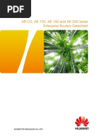 Huawei AR100 and AR120 Series Enterprise Routers Datasheet | PDF ...