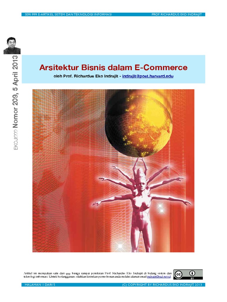 Arsitektur Bisnis Dalam E Commerce | PDF