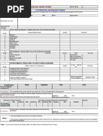 Form 11 | PDF | Physical Examination | Thorax