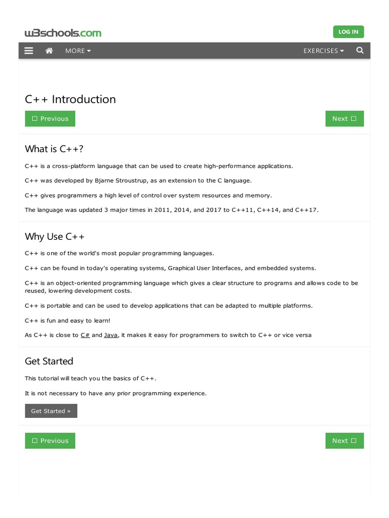 W3schools Com Cpp Cpp Intro Asp Pdf C Bootstrap Front End Framework 