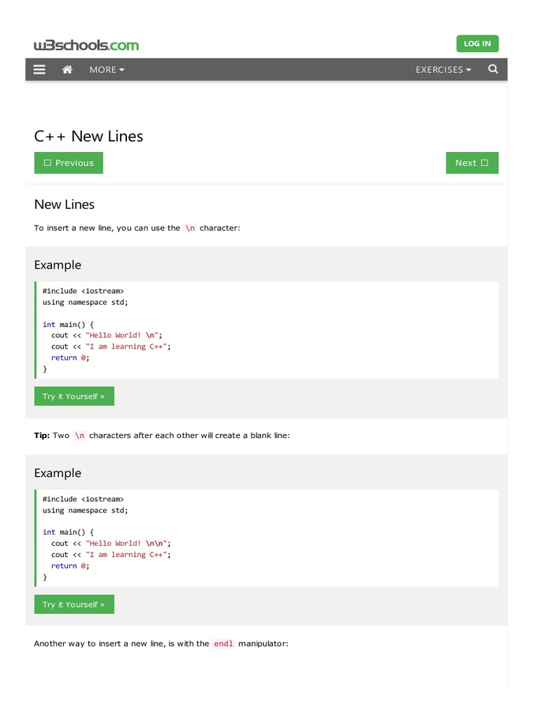 W3schools Com Cpp Cpp New Lines Asp Pdf Bootstrap Front 0742