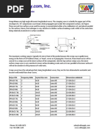 Sound Velocity Chart PDF | PDF | Metallic Elements | Metals
