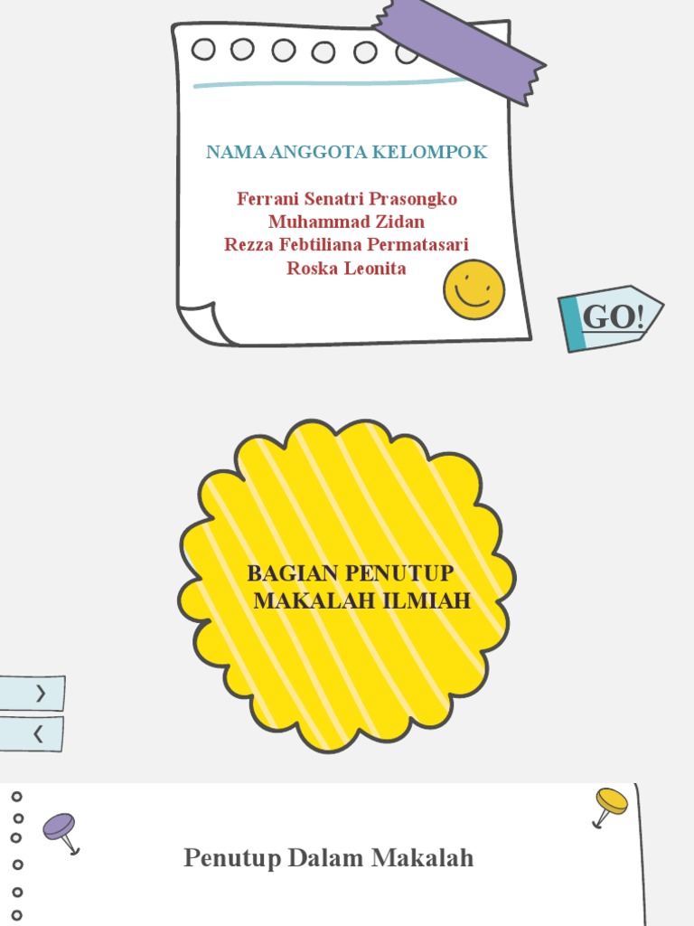 Bagian Penutup Makalah | PDF