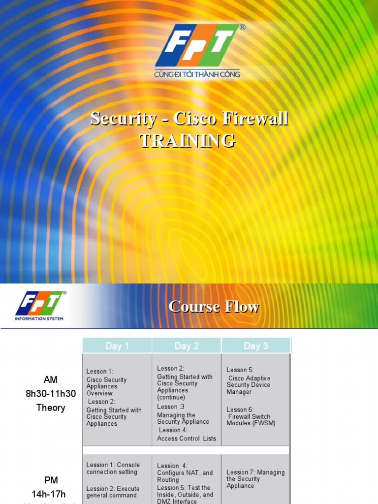 Security - Cisco Firewall Training | PDF | Transmission Control ...