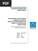 Vocal Anatomy Key Terms and Concepts: Posture | PDF | Singing | Breathing