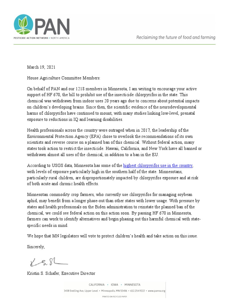 Pesticide Action Network | PDF