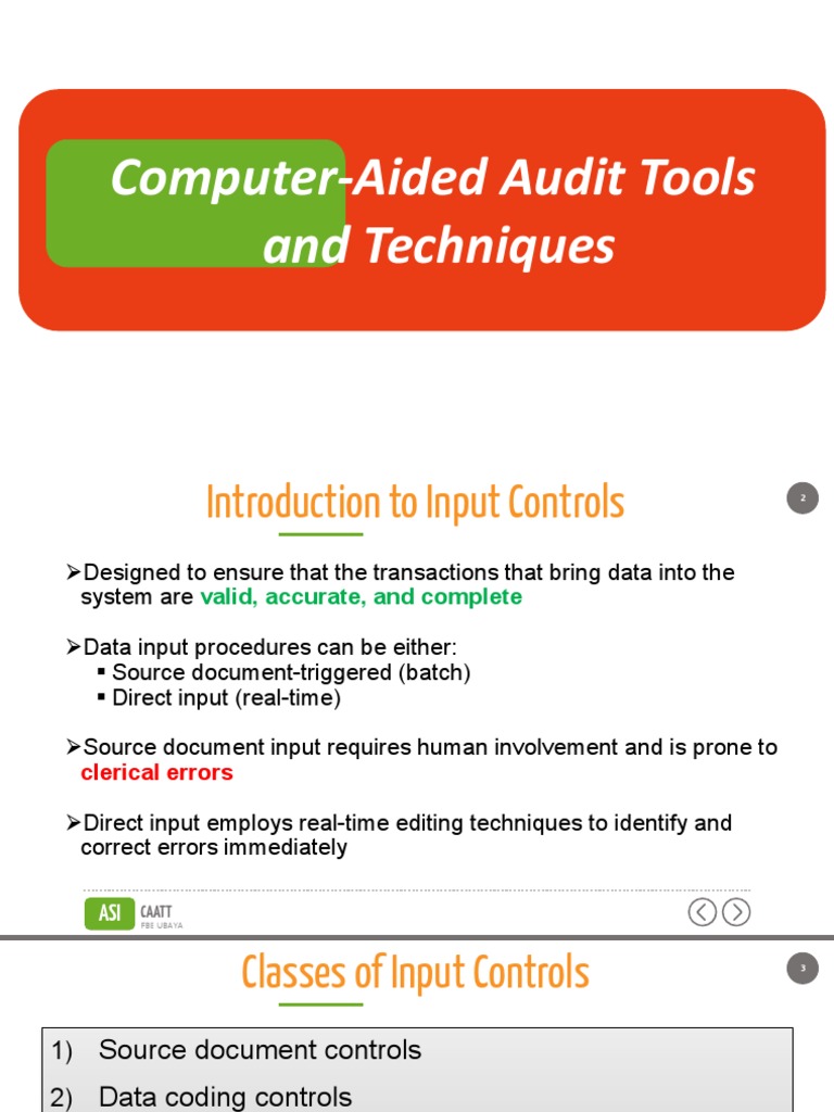 Computer-Aided Audit Tools | PDF | Audit | Simulation