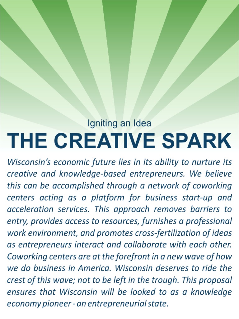 The Creative Spark: Igniting An Idea | PDF | Freelancer | Entrepreneurship