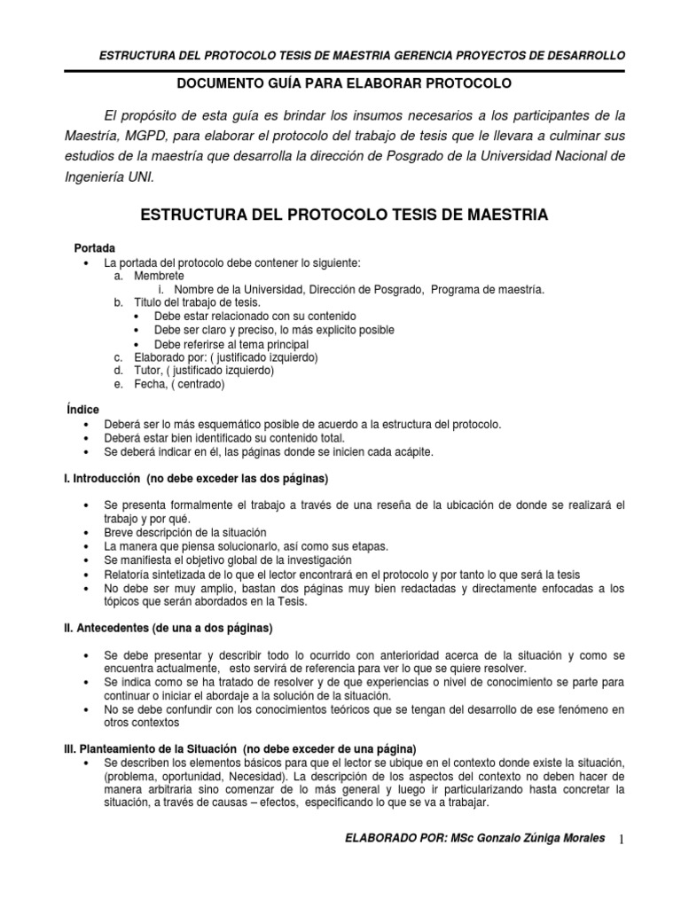 Estructura Protocolo MGPD | PDF | Bibliografía | Información