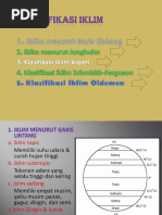 Klasifikasi Iklim Oldeman | PDF