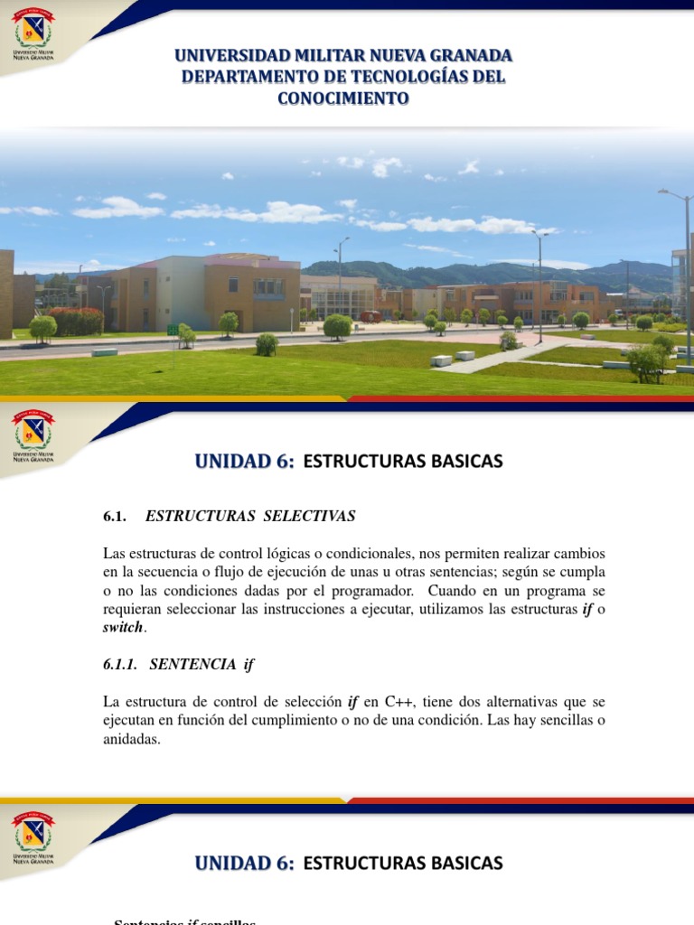 Estructuras de Control en C++ | PDF | C ++ | Flujo de control