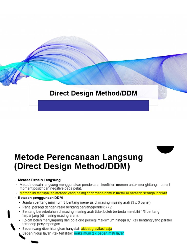 3b. Pelat 2 Arah DDM | PDF