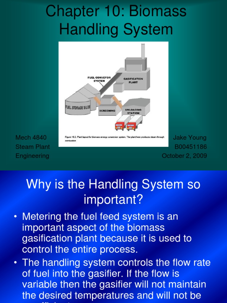 Chapter 10 - Biomass Handling System | PDF