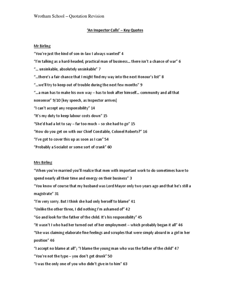 Aic Key Quotes | PDF