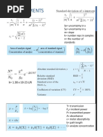 Physics Formula Sheet Unit 2 | PDF | Wavelength | Electrodynamics