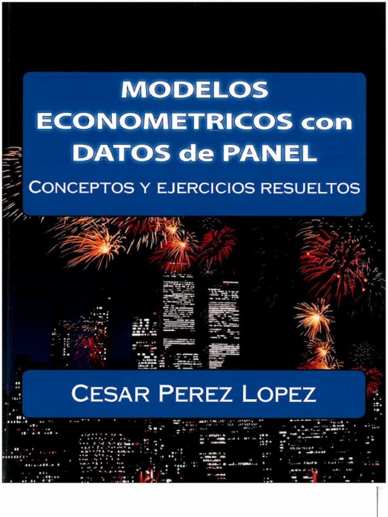 Modelos econométricos con datos panel | PDF