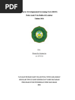 Lembar DDST Denver II untuk Anak | PDF