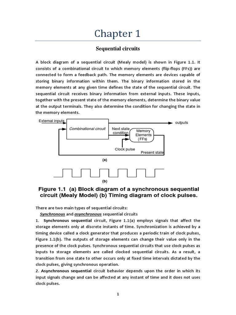 Sequential Circuits | PDF | Logic Gate | Electronic Circuits