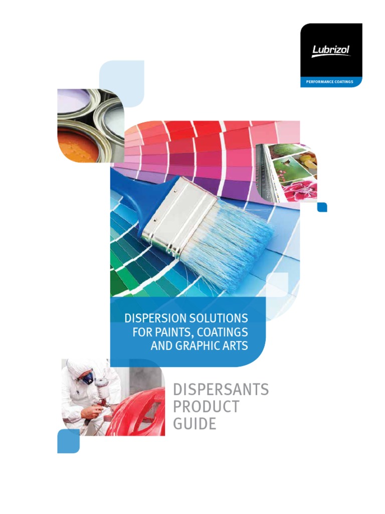 Dispersants Product Guide: Dispersion Solutions For Paints, Coatings ...