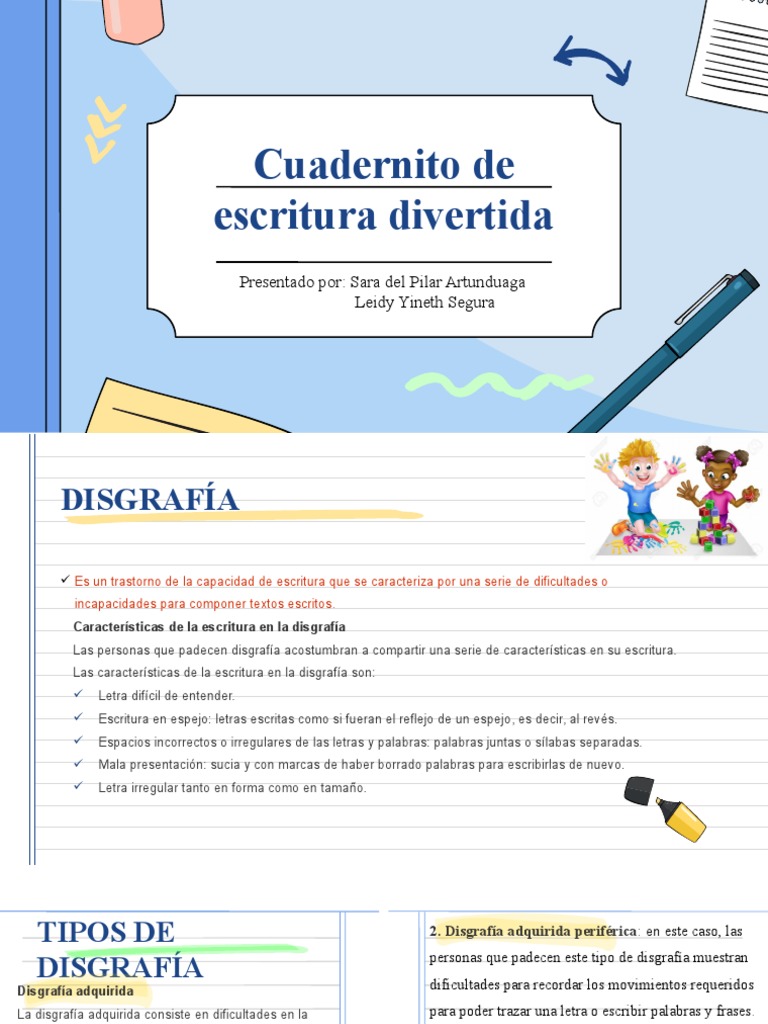 Cuadernito de Escritura Divertida | PDF | Ortografía | Aprendizaje