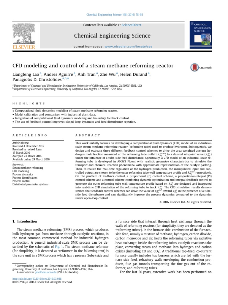 CFD Model and Control of A SMR Reactor | PDF | Computational Fluid ...