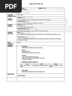 Contoh RPH Sains DLP | PDF | Lesson Plan | Cognitive Science