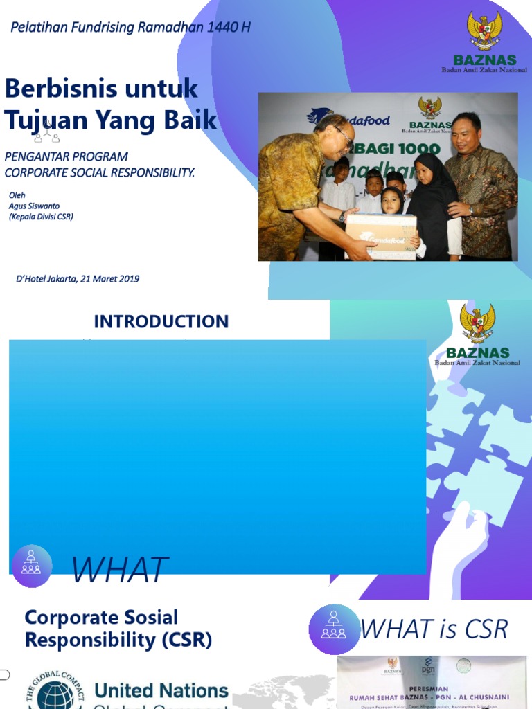 Pengantar CSR | PDF