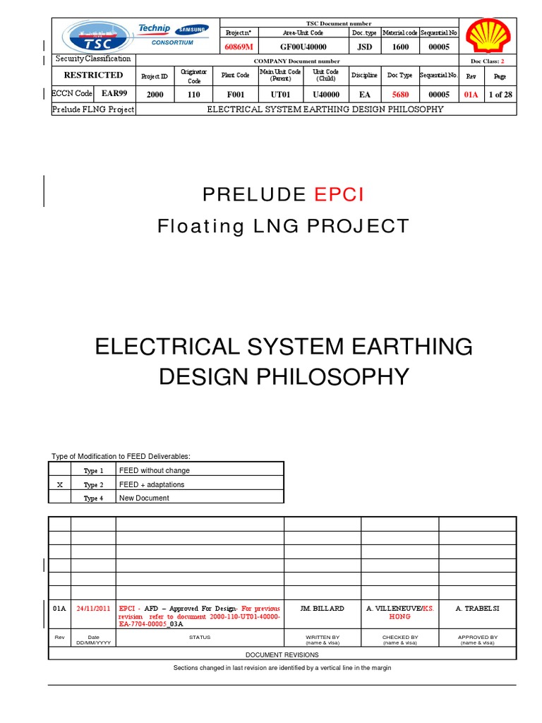 Electrical Earthing Design Philosophy | PDF | Alternating Current | Transformer