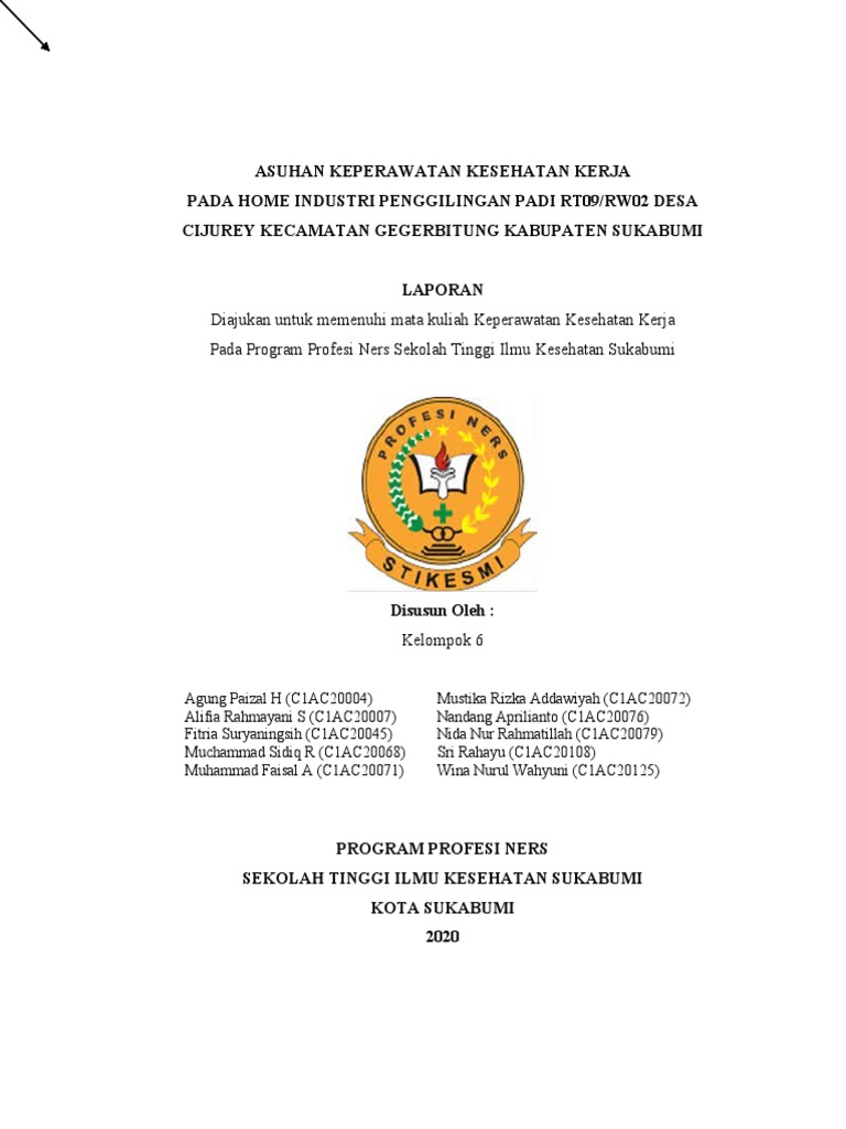 Laporan Kesja Fix - Kel 6 - Profesi Ners | PDF