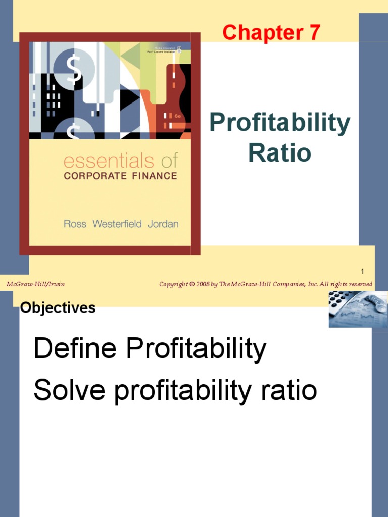 Lecture7 Ratio Analysis | PDF | Net Income | Revenue