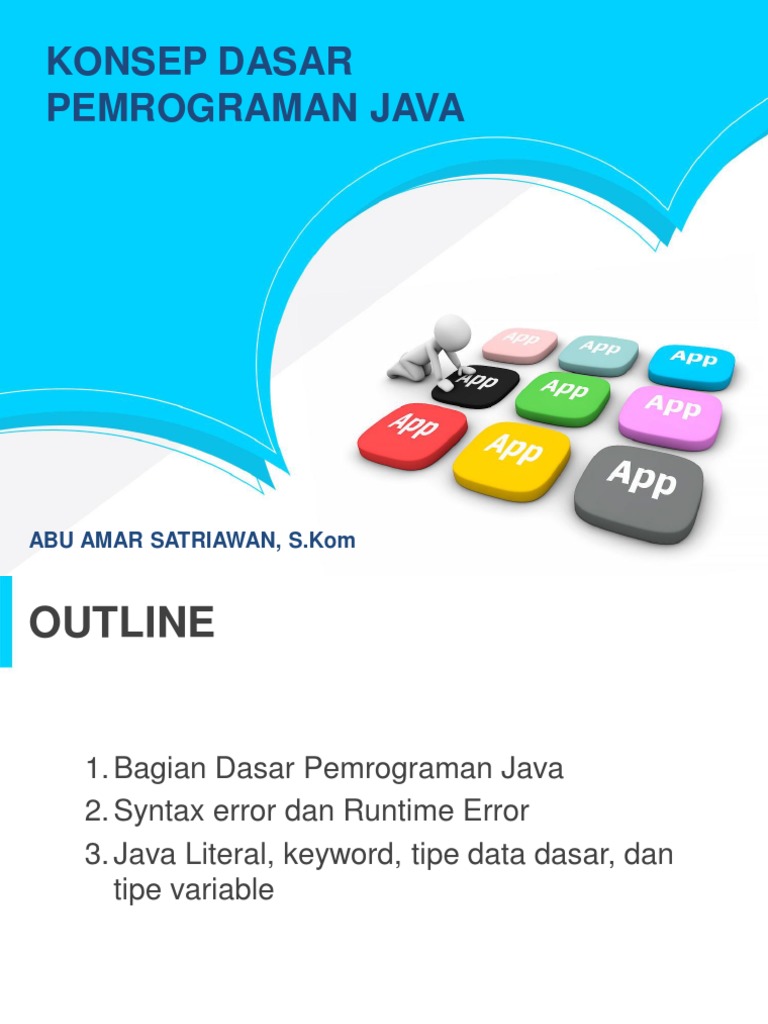 03 Konsep Dasar Pemrograman Java | PDF