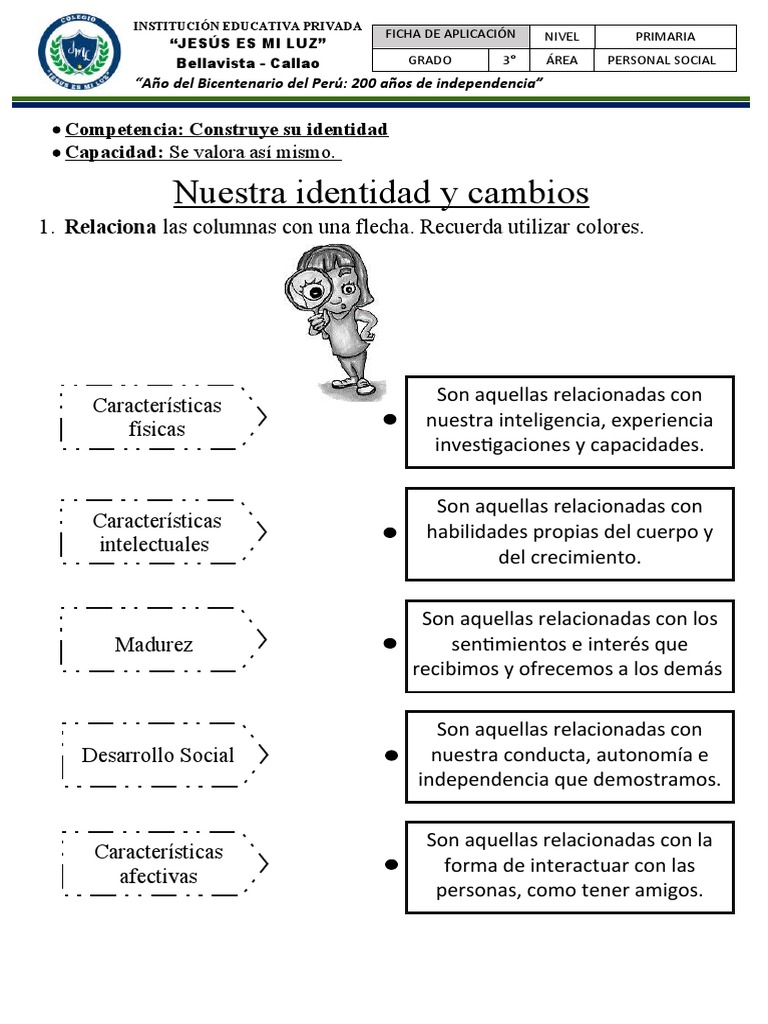 Ficha Mi Identidad Pdf