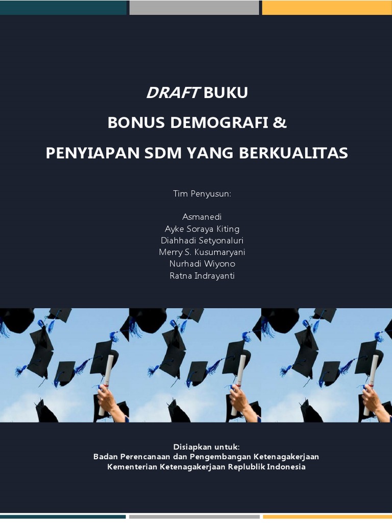 Draft Buku Bonus Demografi Dan Penyiapan SDM v1 10 Jan | PDF