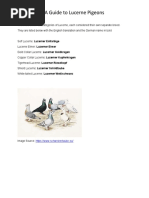 Pigeon Color Genetics and Breeding Chart | PDF | Dominance (Genetics ...