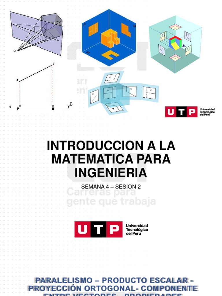 Paralelismo, Proyección, Escalar | PDF | Espacio vectorial | Vector ...