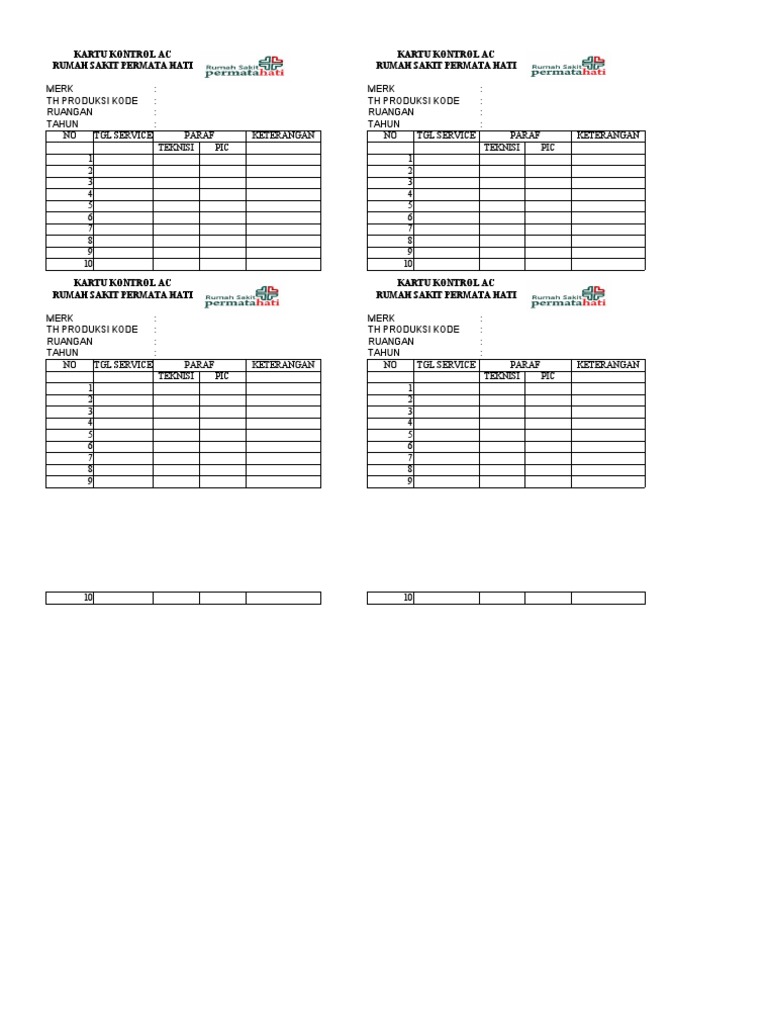 Kartu Kontrol Ac | PDF