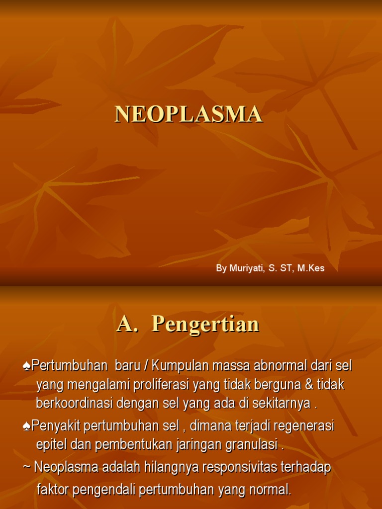 NEOPLASMA | PDF