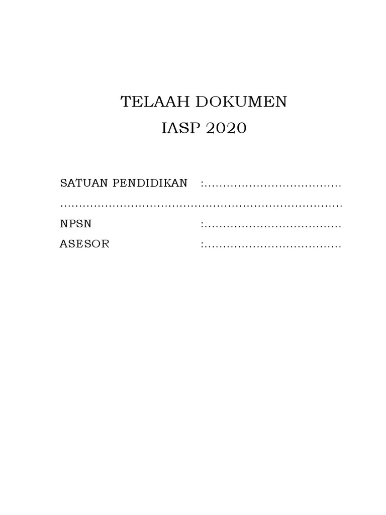 02.lembar Telaah Dokumen | PDF | Karier & Perkembangan | Kesehatan Holistik