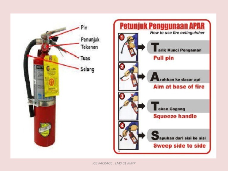 Petunjuk Cara Pemakaian Apar | PDF