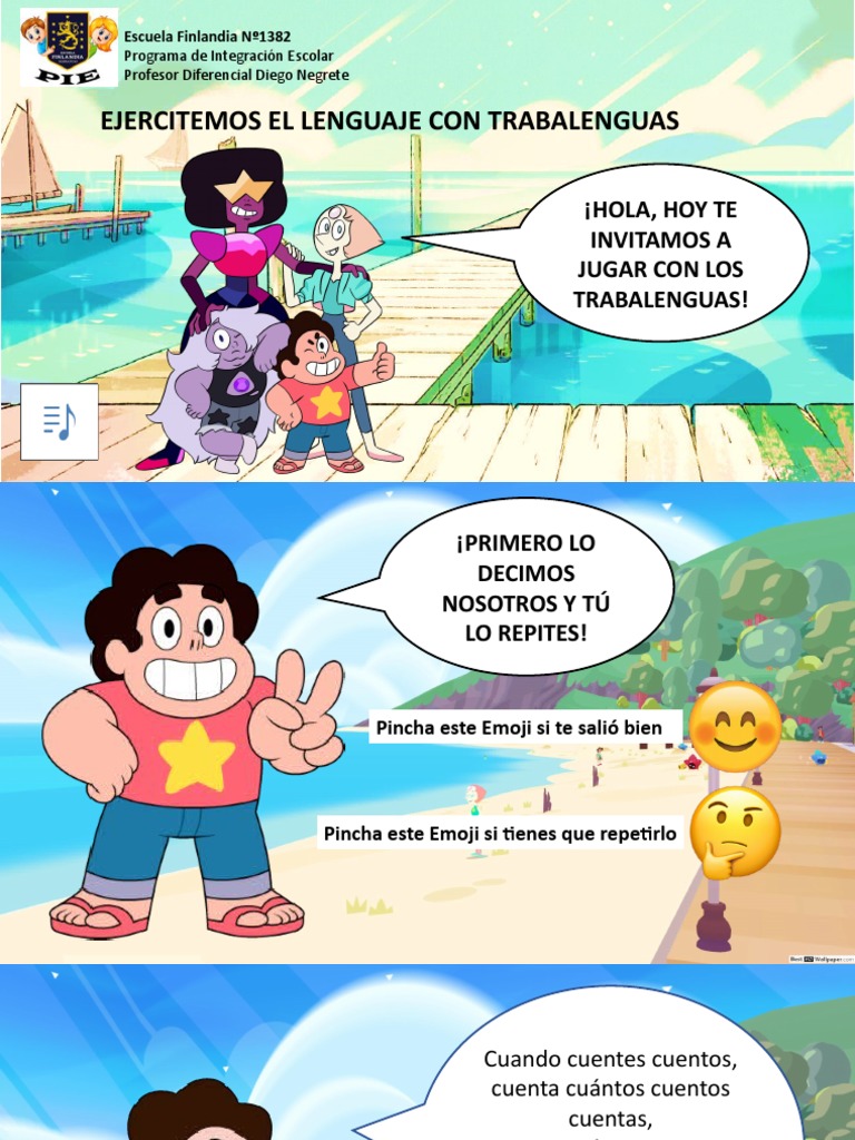 Interactivo Trabalenguas 3ºB 19-05-2020 | PDF | Ocio | Deportes