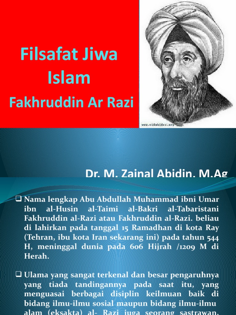 Filsafat Jiwa Islam Fakhruddin Ar Razi | PDF | Agama & Spiritualitas