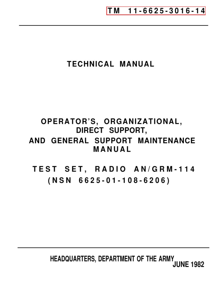An GRM 114 Manual Ifr FM Am 1000s | PDF | Hertz | Bandwidth (Signal ...