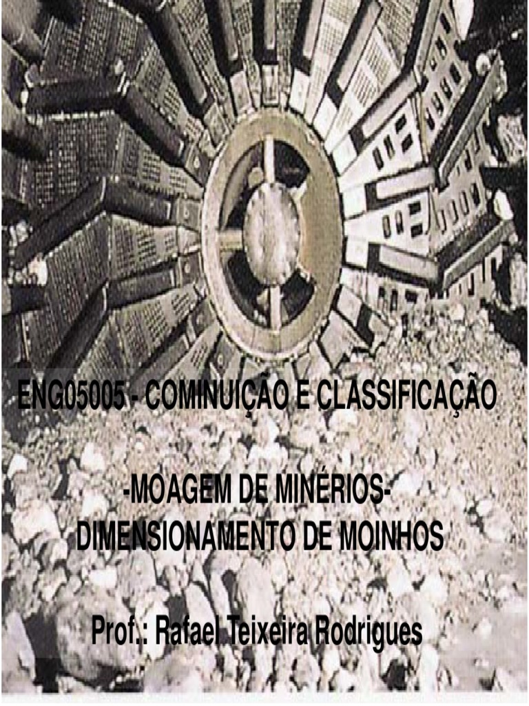 12 Moagem Dimensionamento de Moinhos | PDF | Potência (Física) | Física