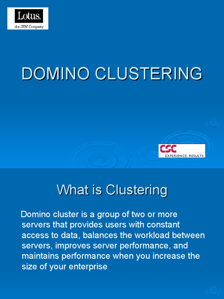 Clustering | PDF | Computer Cluster | Server (Computing)